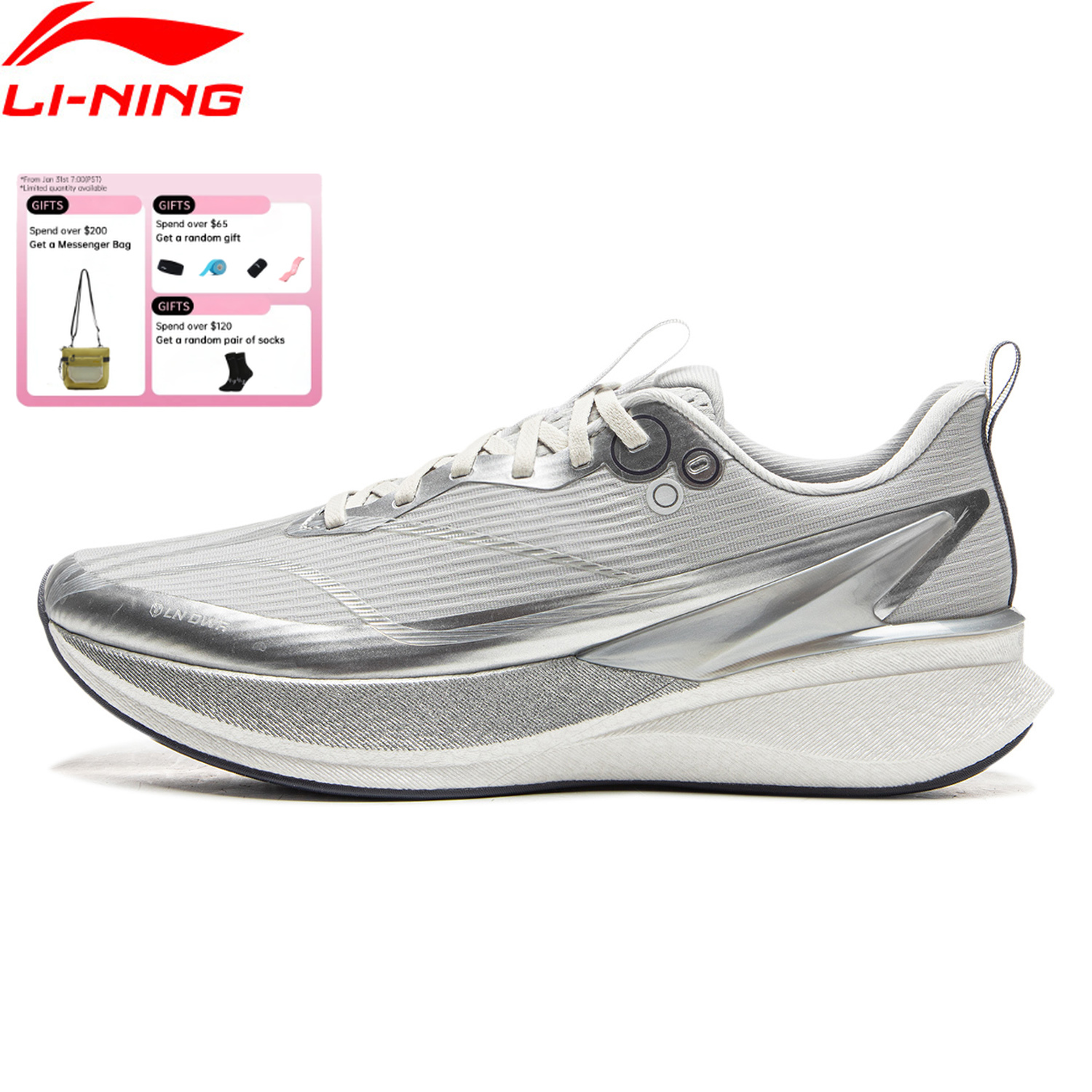 Li-Ning RED HARE 8 PRO ARPV015 - Chaussures de course pour hommes avec ...